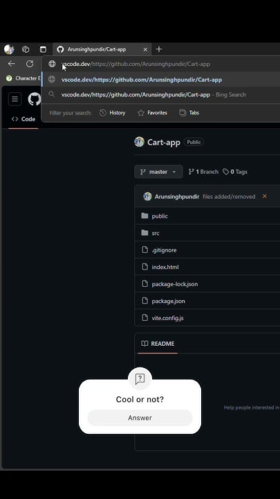 Upgrade your skills: Vs code in GitHub trick part 8 #shorts #frontend #html5 #skills - YouTube