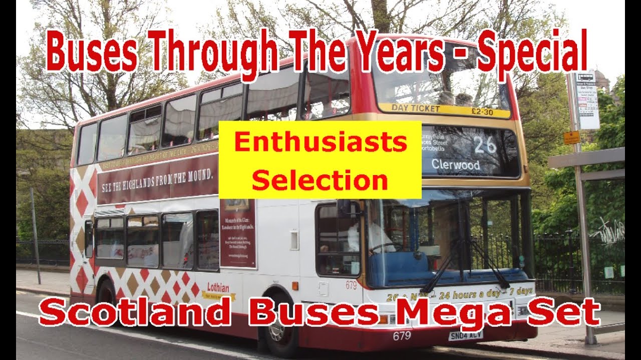 Buses Through The Years Special Scotland Buses Mega Set Enthusiasts ...