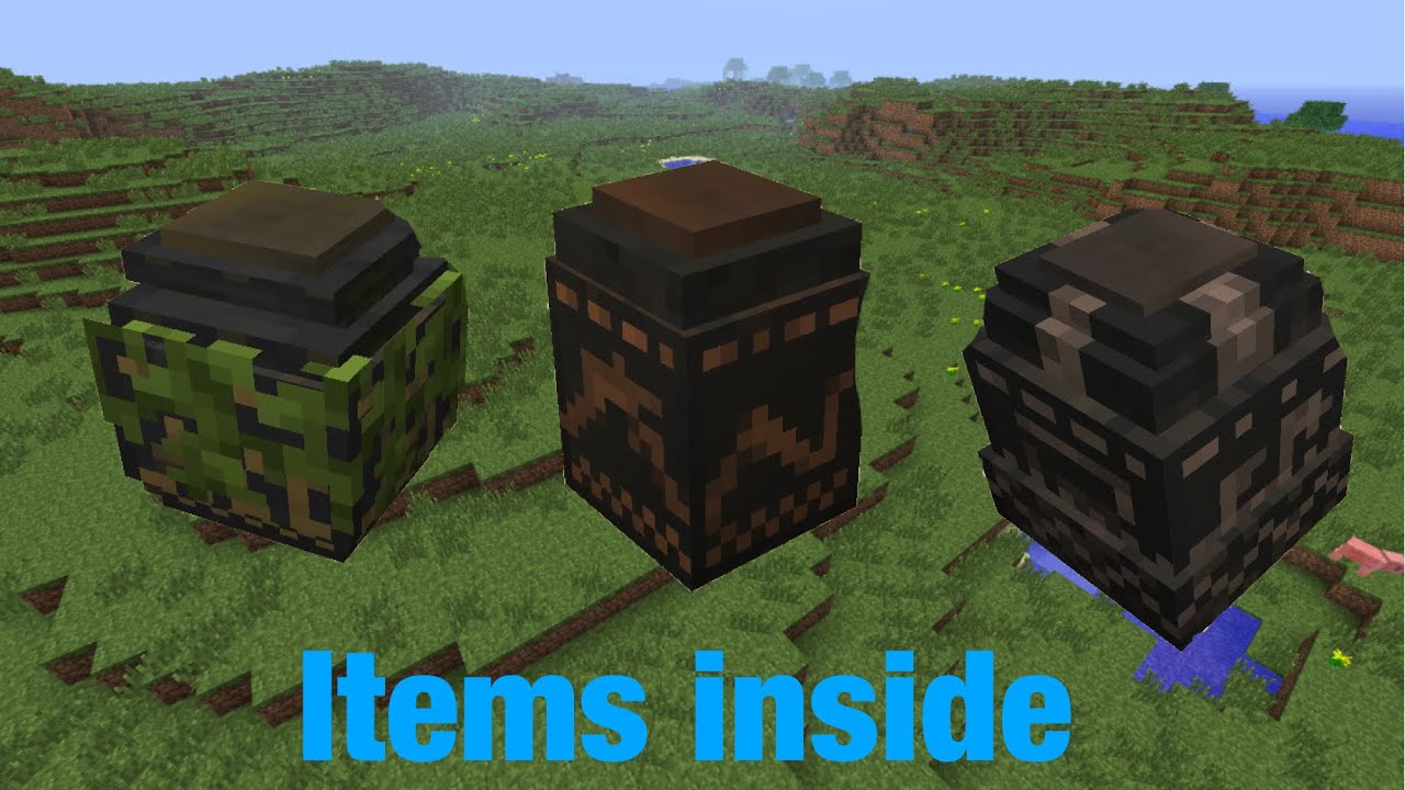 Treasure Vases mod for minecraft - YouTube
