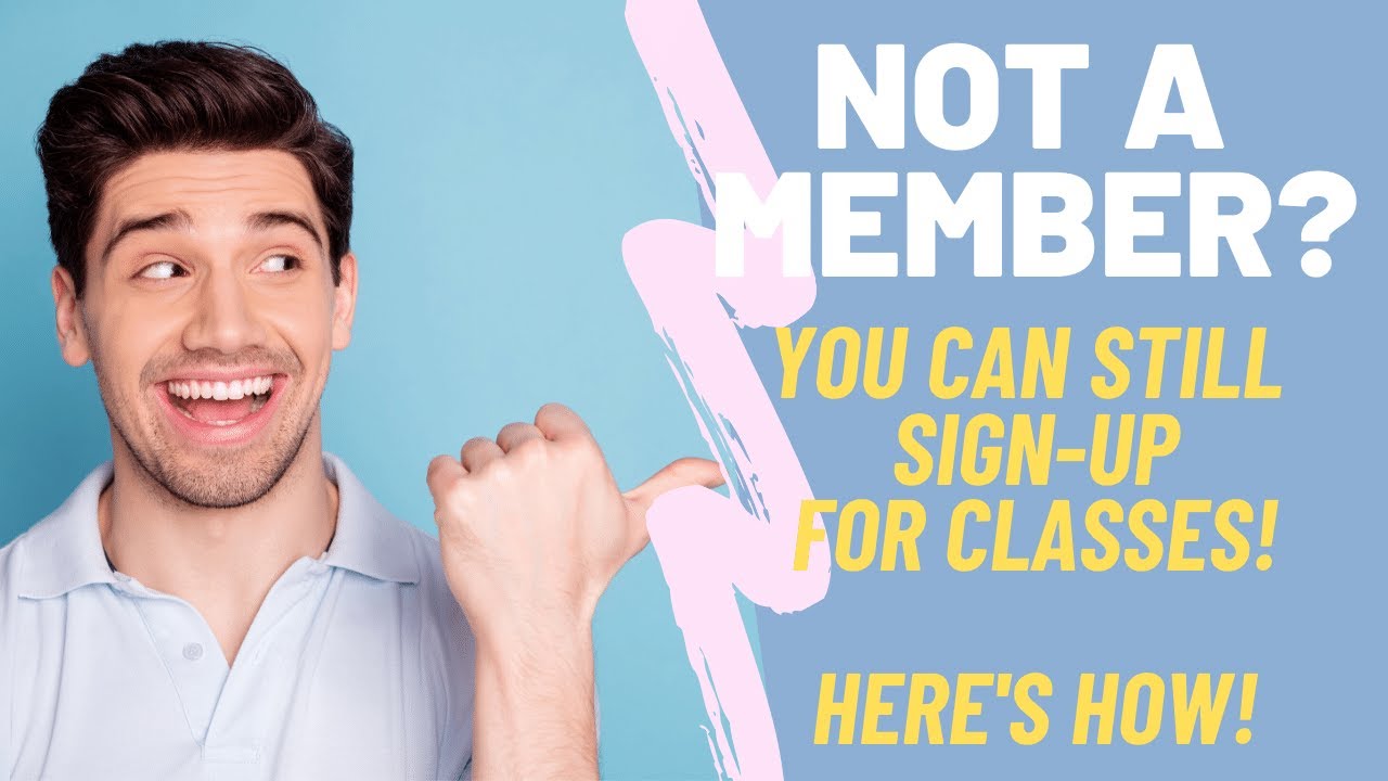 How to Create an Account as a Non-Member - YouTube