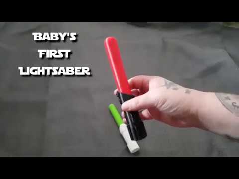 Baby's First Lightsaber - YouTube