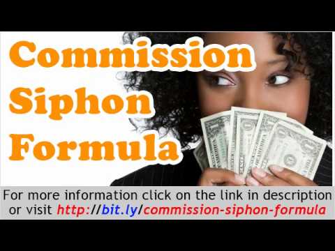 Commission Siphon Formula Final Review - YouTube