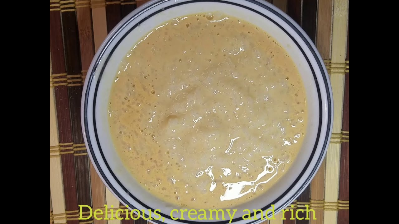 Discover how to make Ghanaian delicious Rice porridge/rice pudding ...