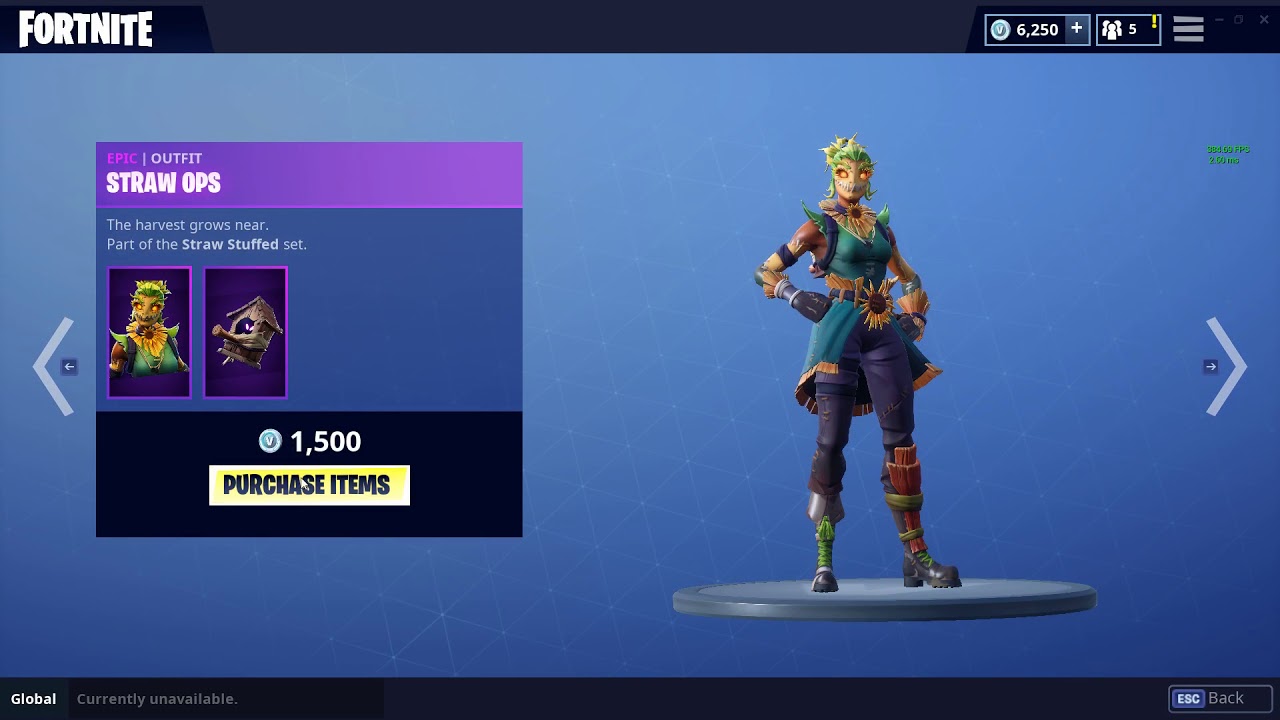 Buying the Hay man/ Straw OPS whole *SET* (Fortnite Battle Royale ...