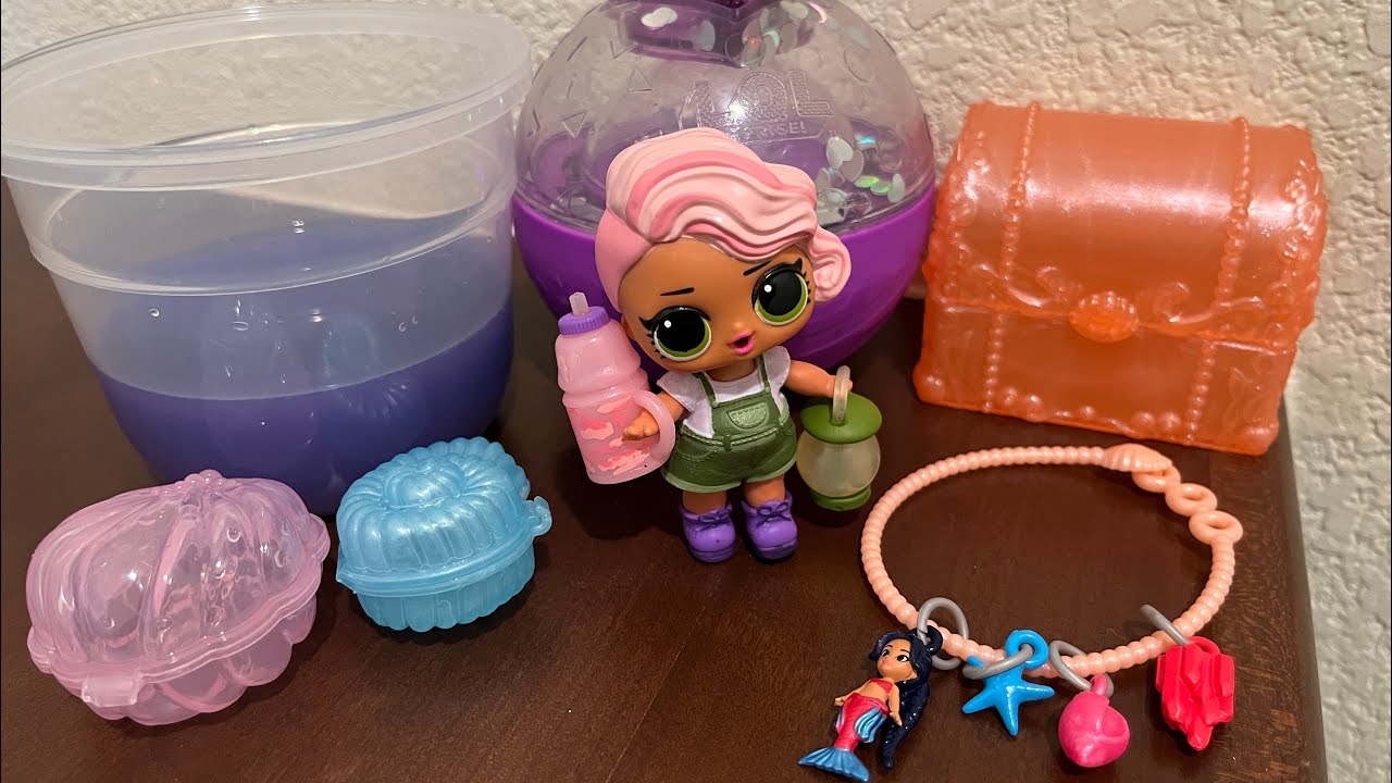 New 2023 lol surprise bubble surprise dolls little mermaid Ariel ...