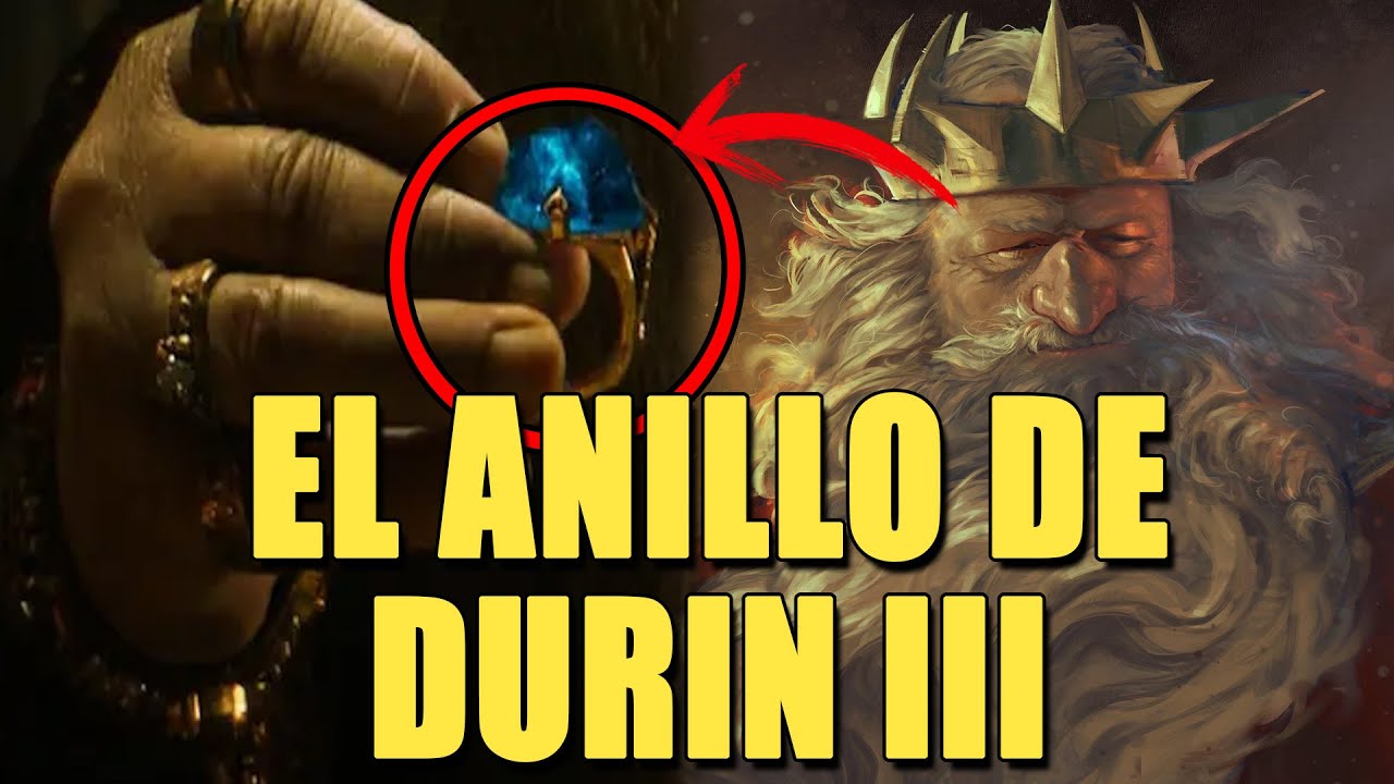 LA HISTORIA DEL ANILLO DE DURIN III EN LOS ANILLOS DE PODER S2 - YouTube