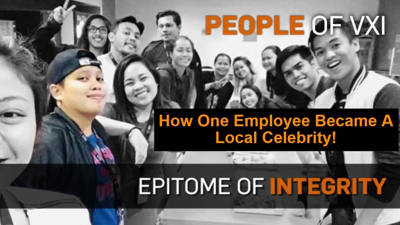 People of VXI - Epitome Of Integrity - YouTube