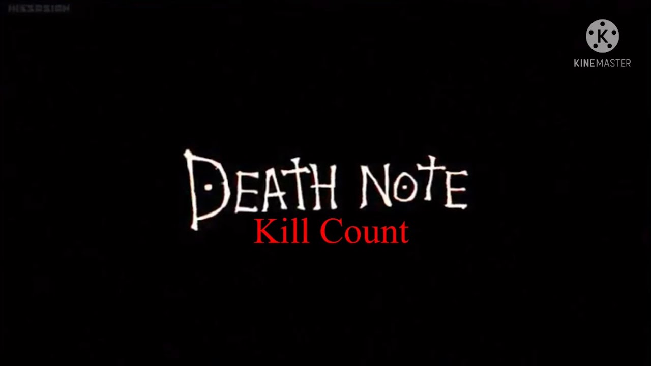 Death Note (2006) [デスノート] Kill Count - YouTube