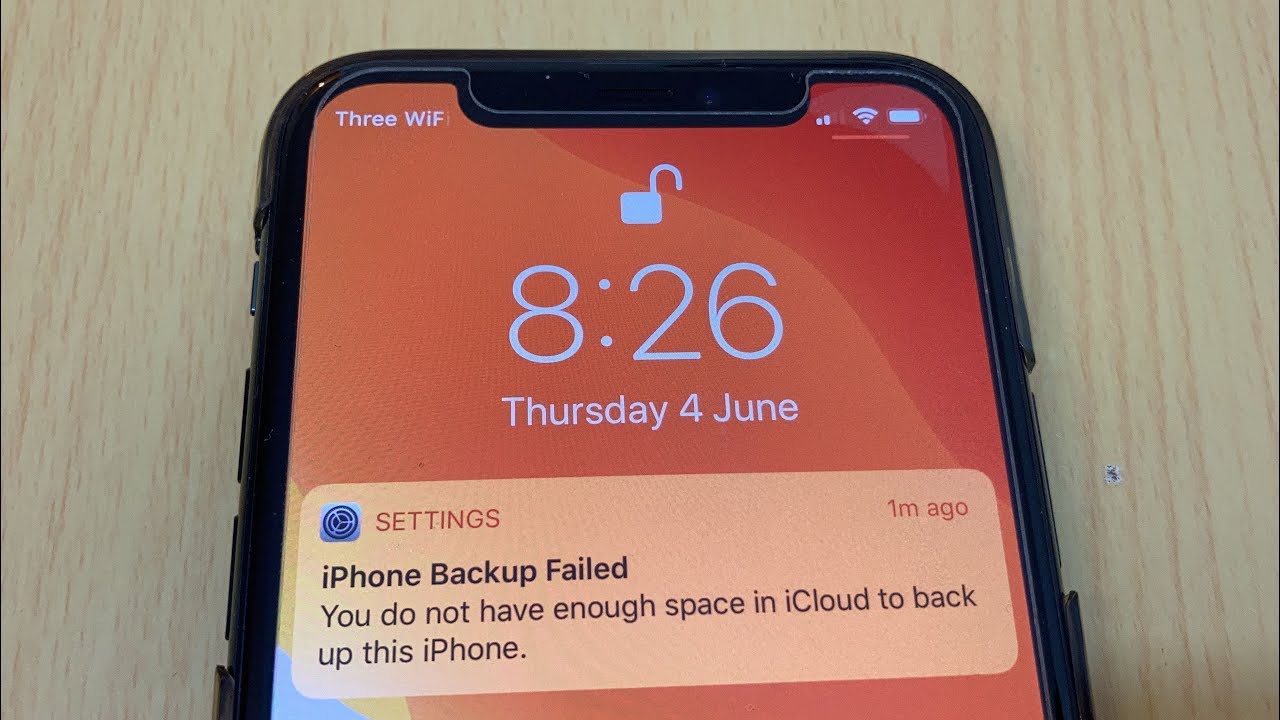 iPhone Backup Failed - YouTube
