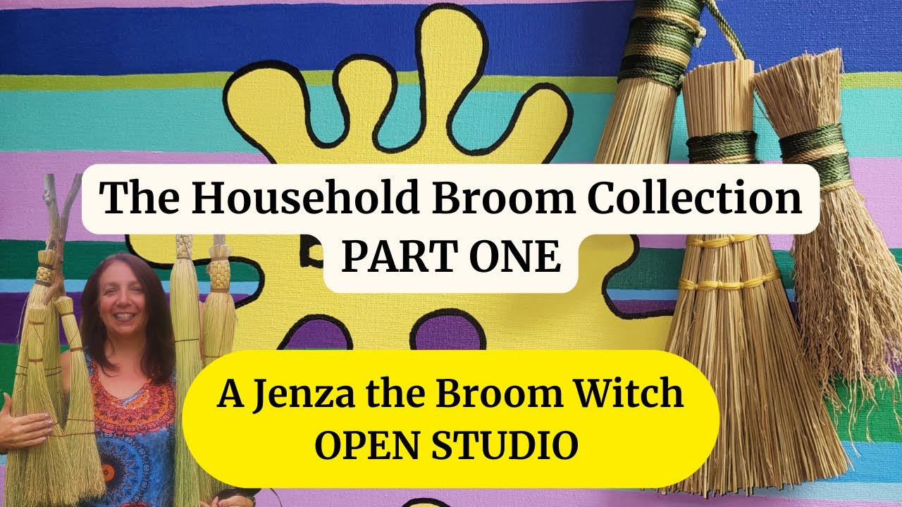 OPEN STUDIO: The Household Broom Collection Part 1 - YouTube