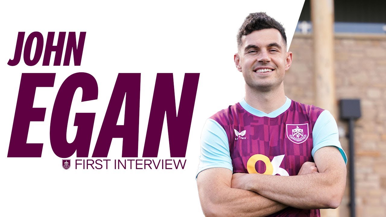 John Egan Joins The Clarets! | FIRST INTERVIEW - YouTube