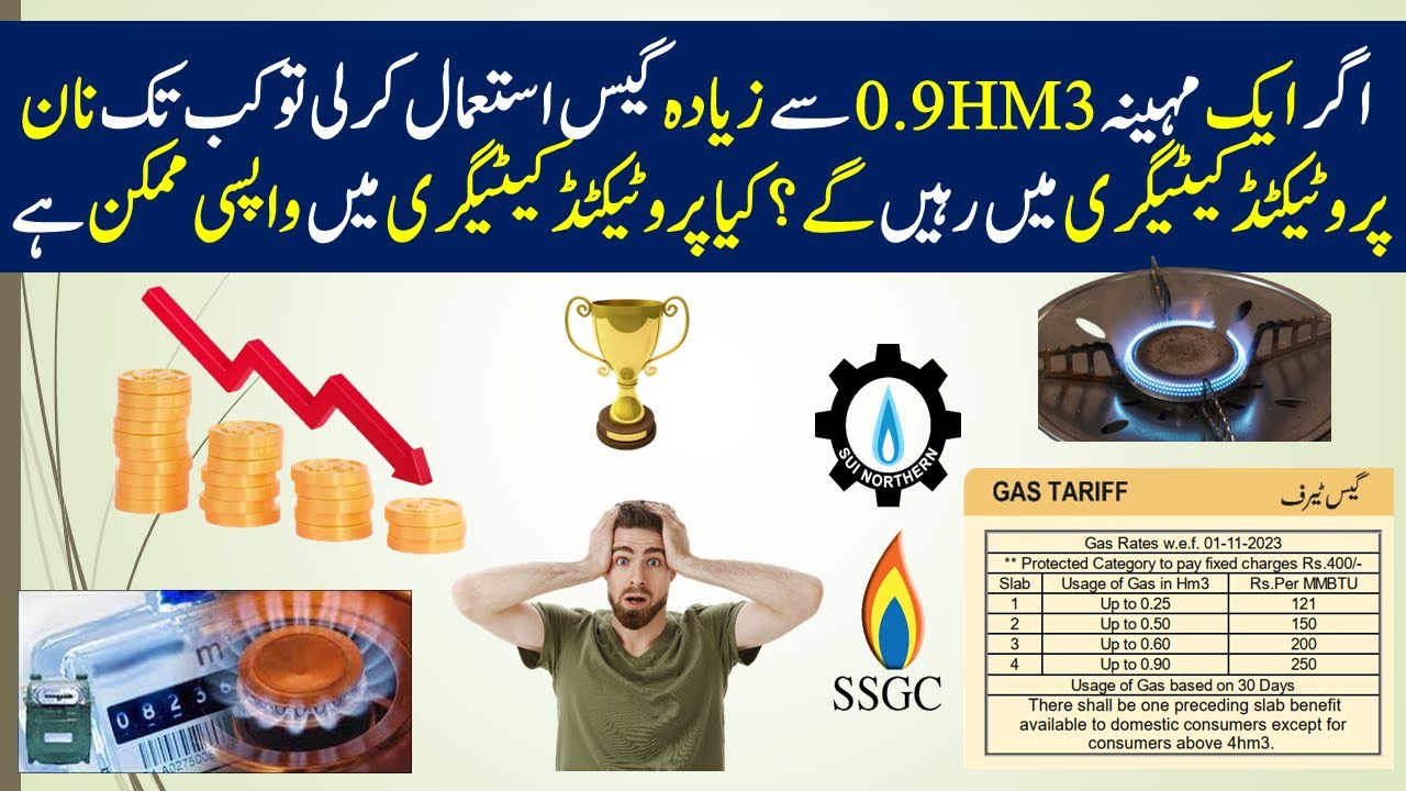 46.Gas Bill Category Change|Non-Protected to Protected Category|Low Gas ...