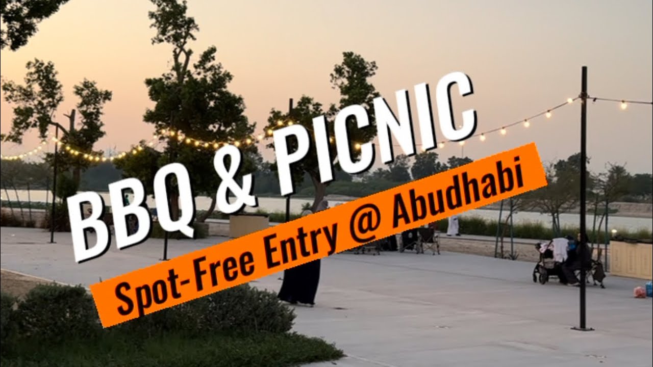 BBQ & Pic nice spot in Abudhabi | Free entry | Muzoon Promenade Park ...