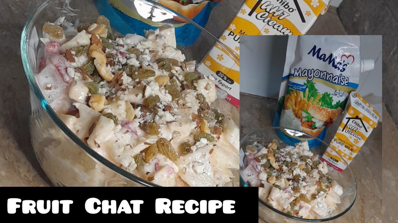 Fruit Chat || Fruit Chat Recipe || Ramdan Special Recipe || #fruitchat ...