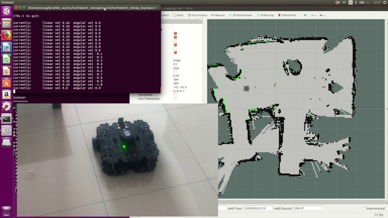 Turtlebot3 SLAM - YouTube