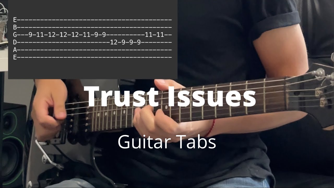 Trust Issues by The Weeknd | Guitar Tabs - YouTube