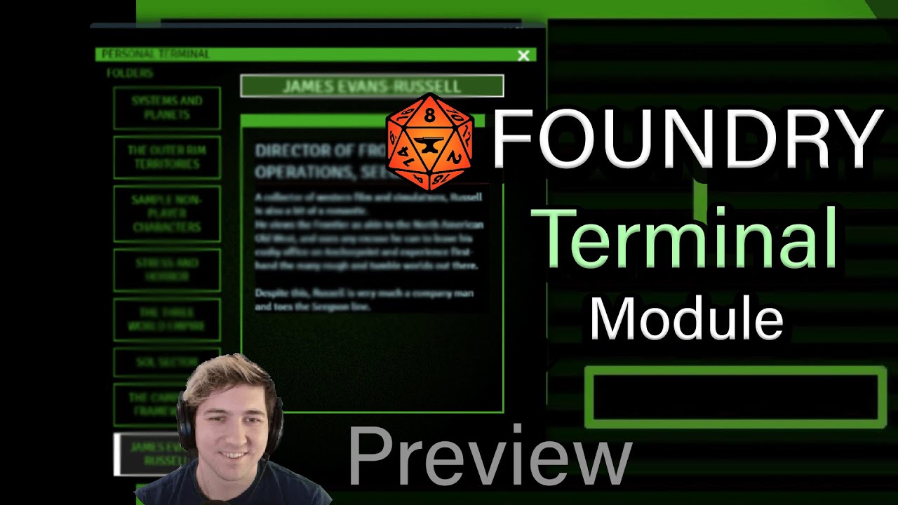 Foundry Terminal module (preview) - YouTube