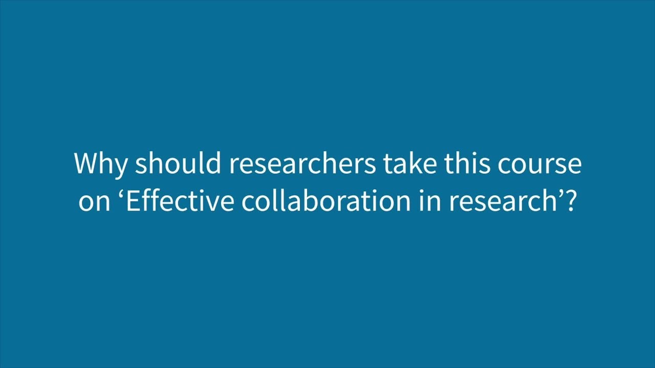 Collaboration has become essential for researchers — via Nature ...