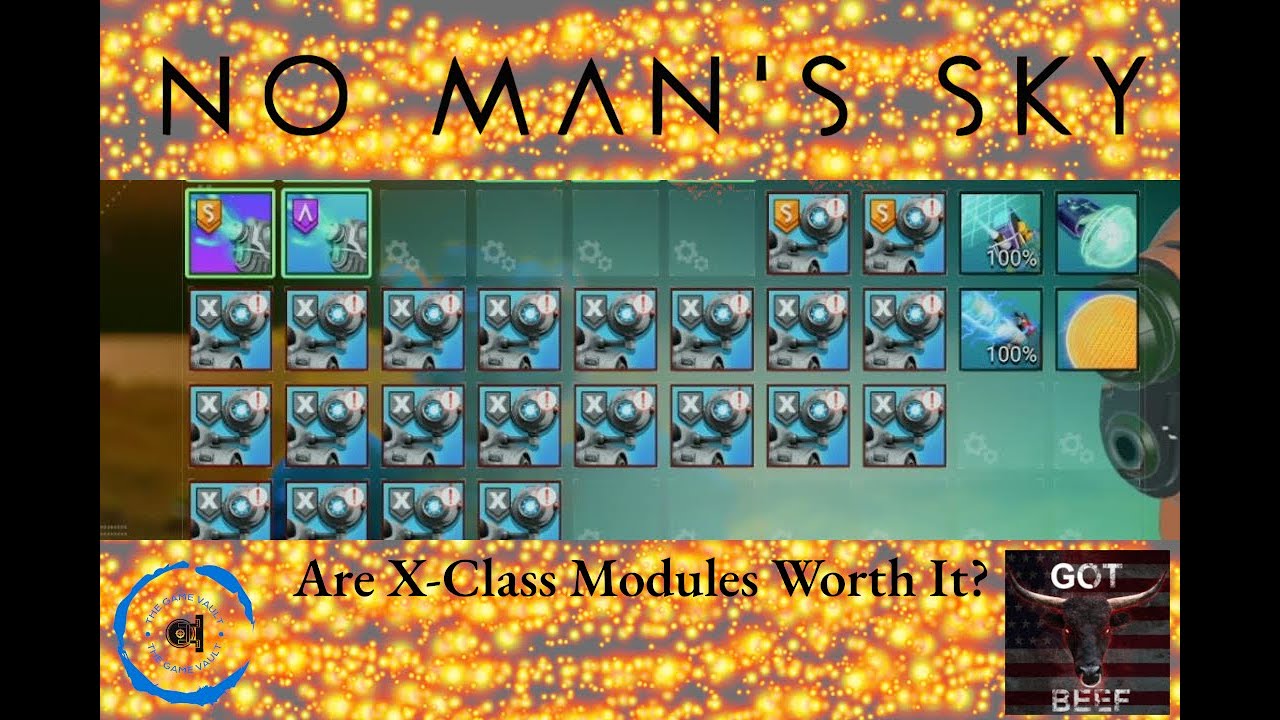 No Man's Sky - Are X-Class Modules Worth it? - YouTube