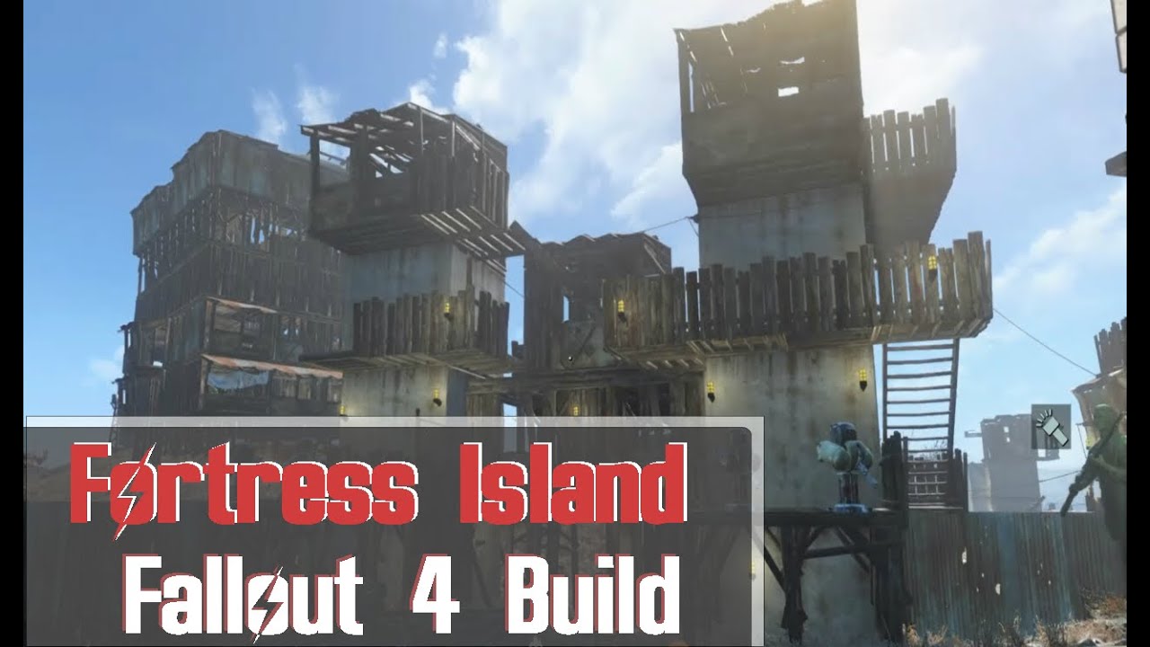 Welcome To Fortress Island!! (Fallout 4 Vanilla Build) - YouTube