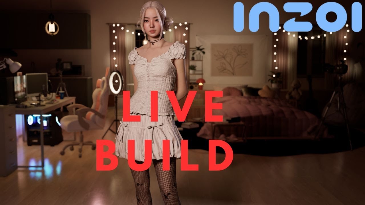 inzoi build mode play around -no narration - YouTube