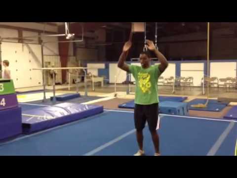 Standing somersault - YouTube