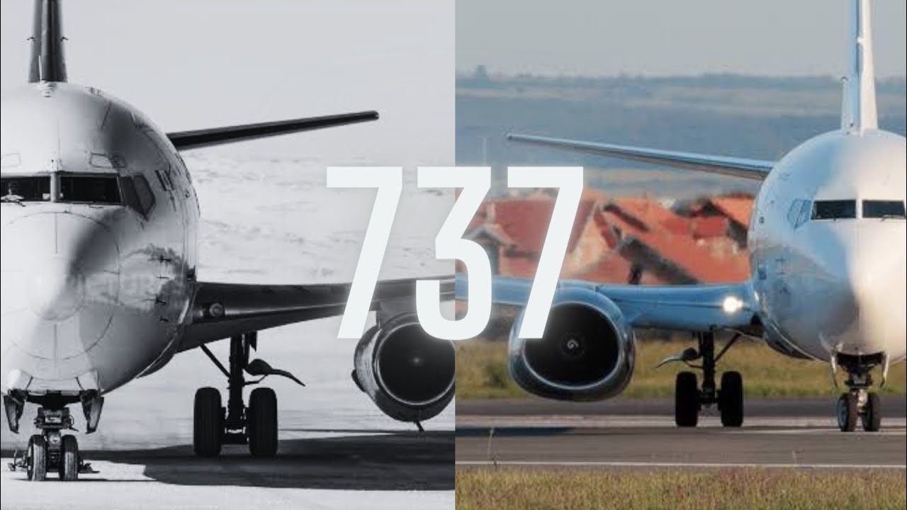 The evolution of the 737. #737 #737max #aviation #boeing - YouTube