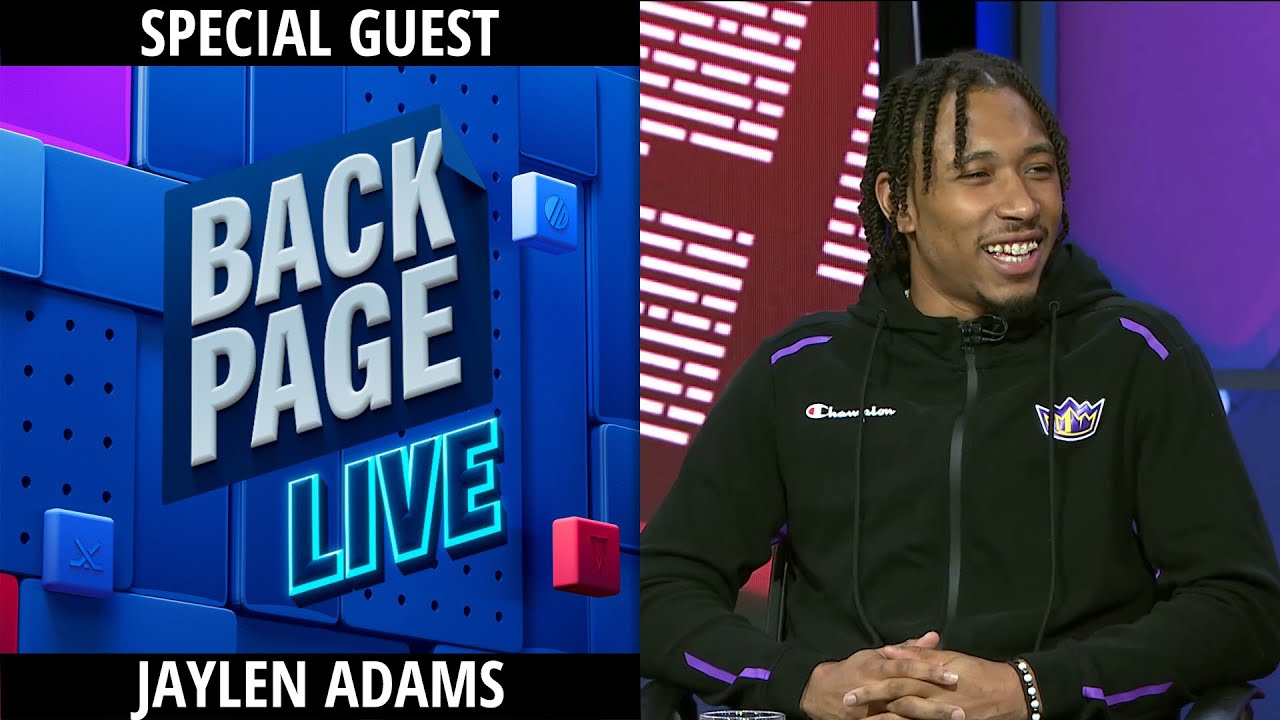 Jaylen Adams | #TheBackPage Special Guest - YouTube