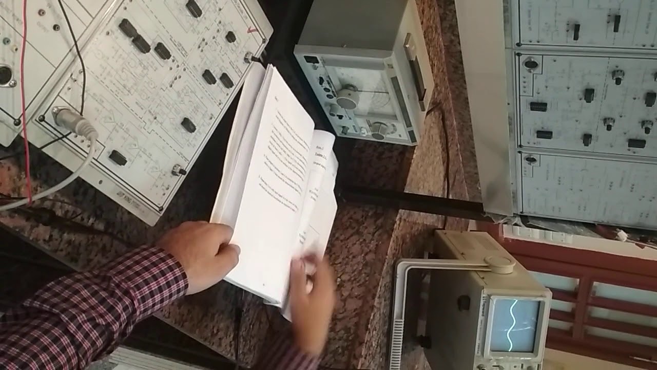 LAB: EXP. Continuous Variable Slope Delta Modulation - YouTube