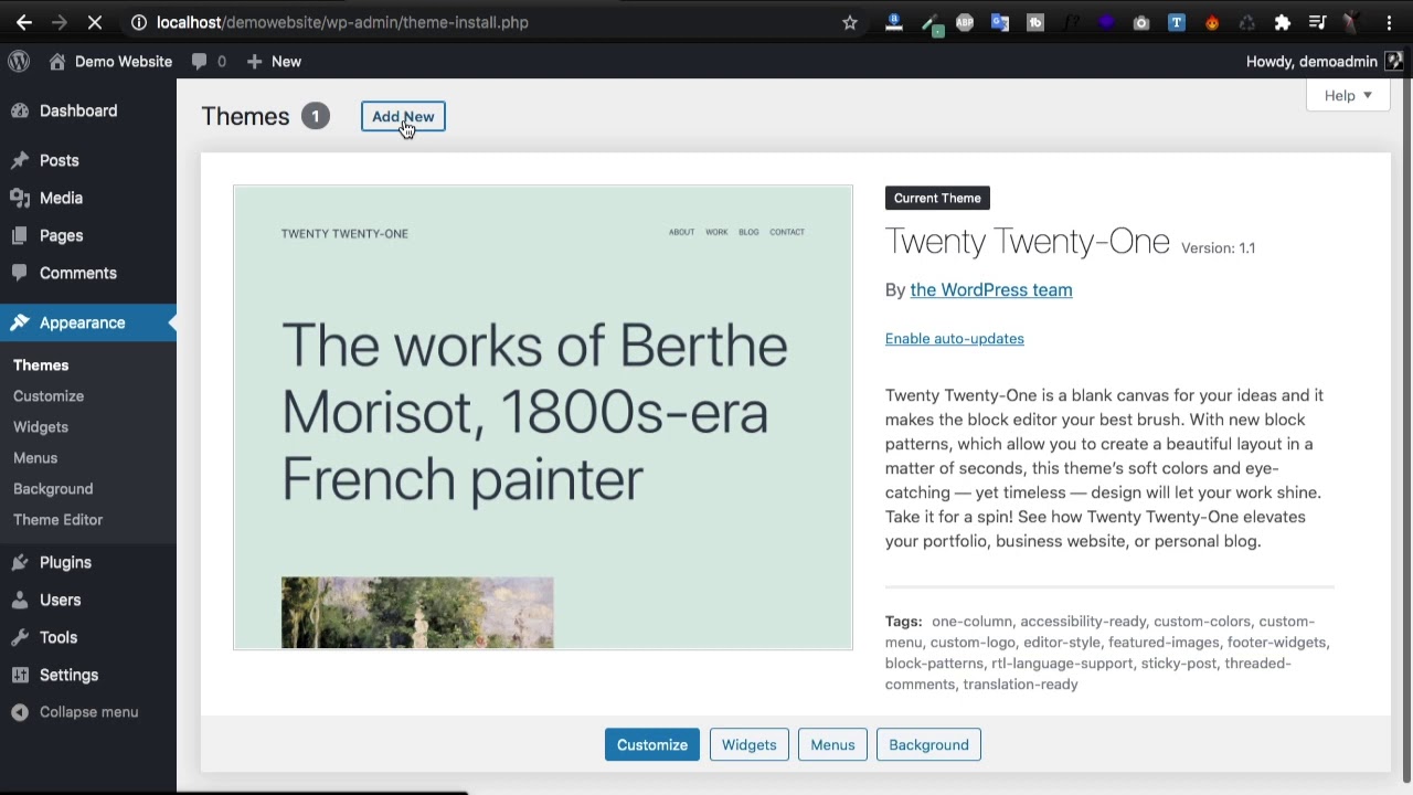 Installing Your WordPress Theme | Vinethemes Tutorials - YouTube