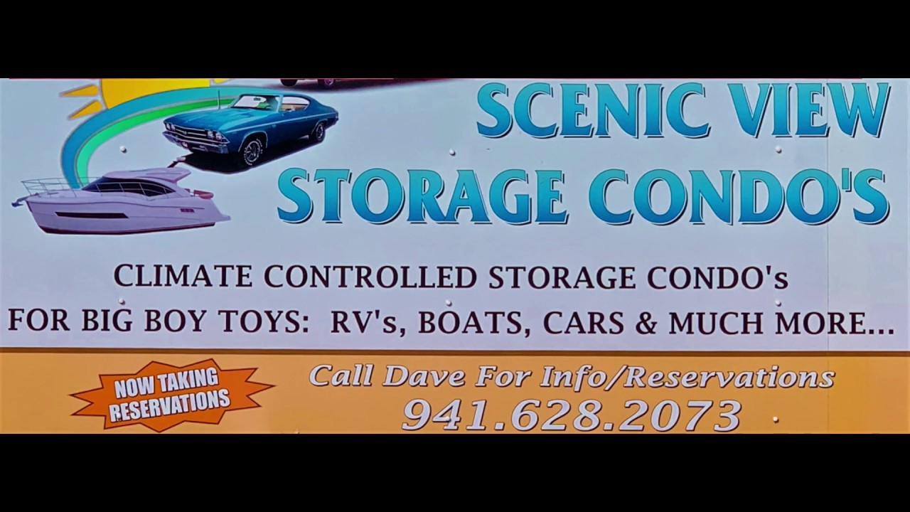 Scenic View Storage Condos Punta Gorda Florida - YouTube