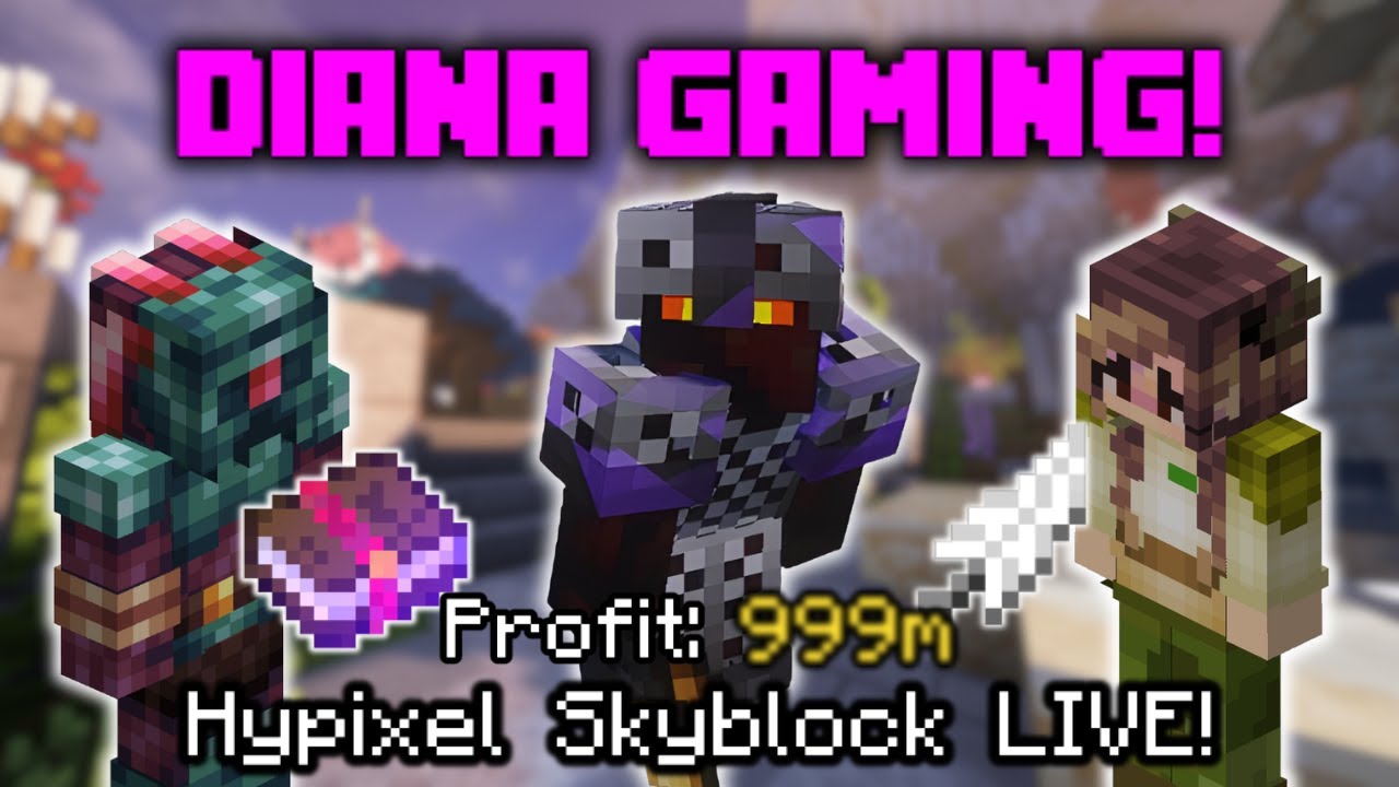 Diana Gamingl! (lf chimera) | Hypixel Skyblock Live - YouTube
