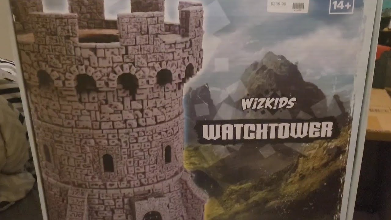 WizKids Watchtower D&D Castle Review! - YouTube