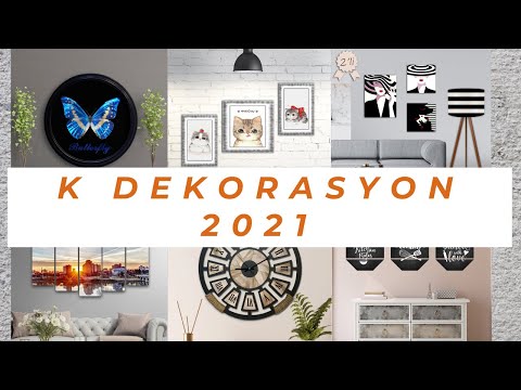 K DEKORASYON SANAT 2021 DUVAR DEKORASYONU