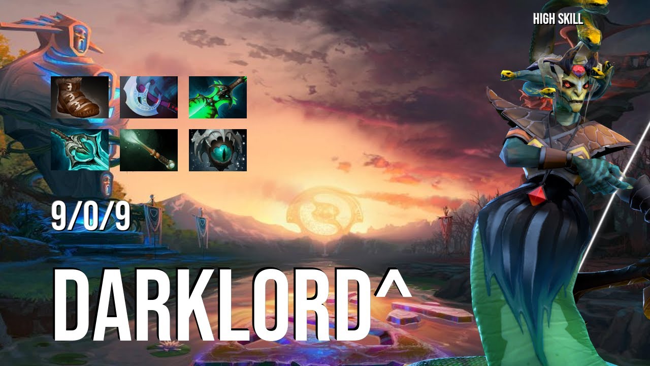 Dota 2 Pro Gameplay Darklord^ Medusa 9 0 9 High Skill Dota 2 / Carry ...