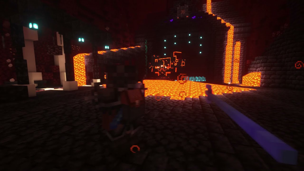 Netherite Monstrosity Battle - YouTube