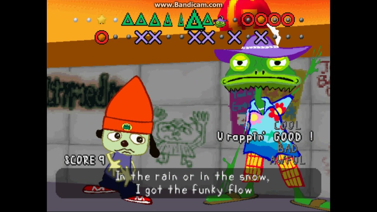 PaRappa The Rapper disc swapped with Rhythm 'N' Face - YouTube