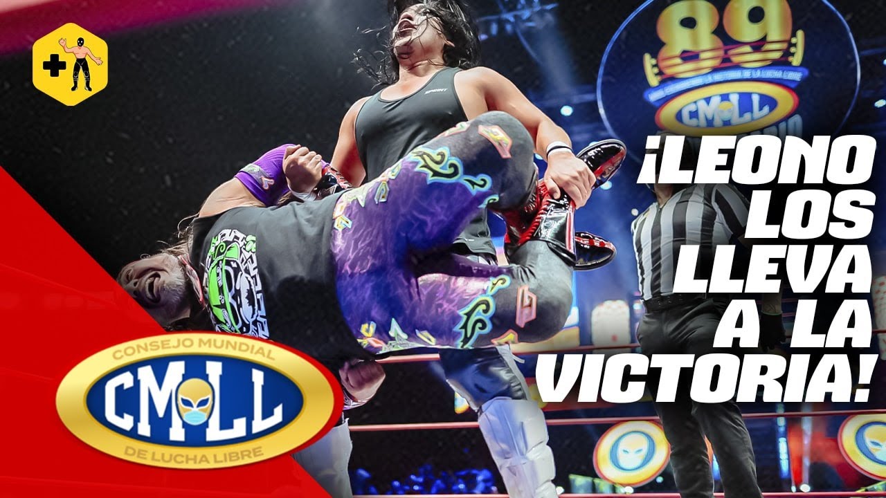 CMLL | Leono, Oro Jr. y Sangre Imperial vencen a Cholo y Dr. Karonte I ...