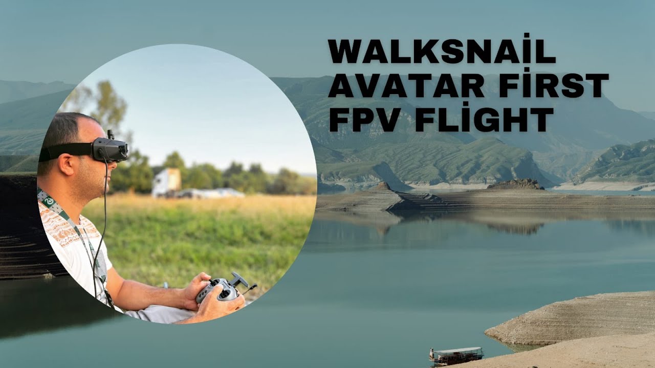 7 inch Long Range Cinematic fpv drone flight and fall/ walksnail avatar ...