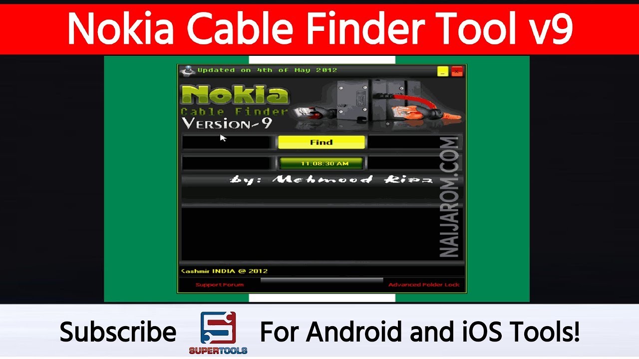 Nokia Cable Finder Tool v9 - Best Nokia Cable Finder Tool | Super Tools ...