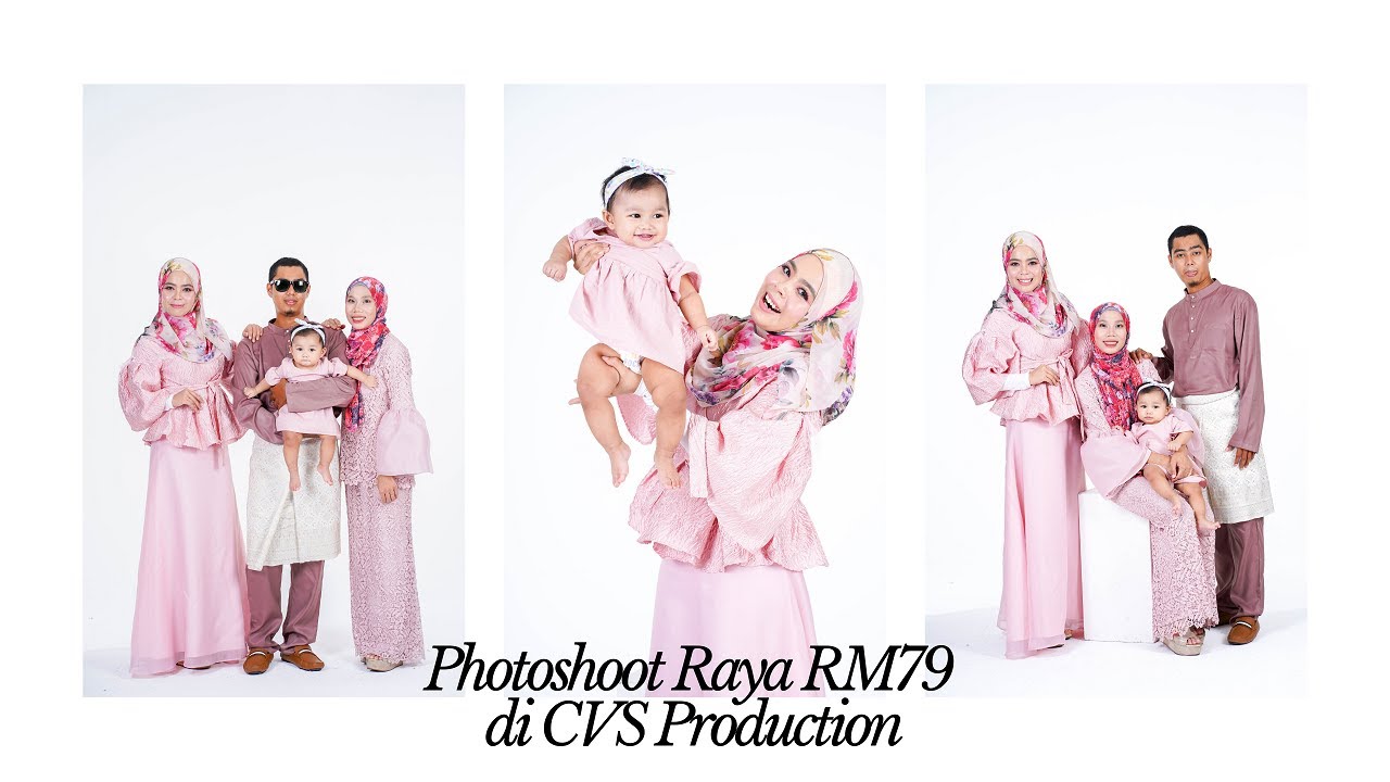 Photoshoot Raya RM79 Di CVS Production ( Photoshoot Studio | White ...