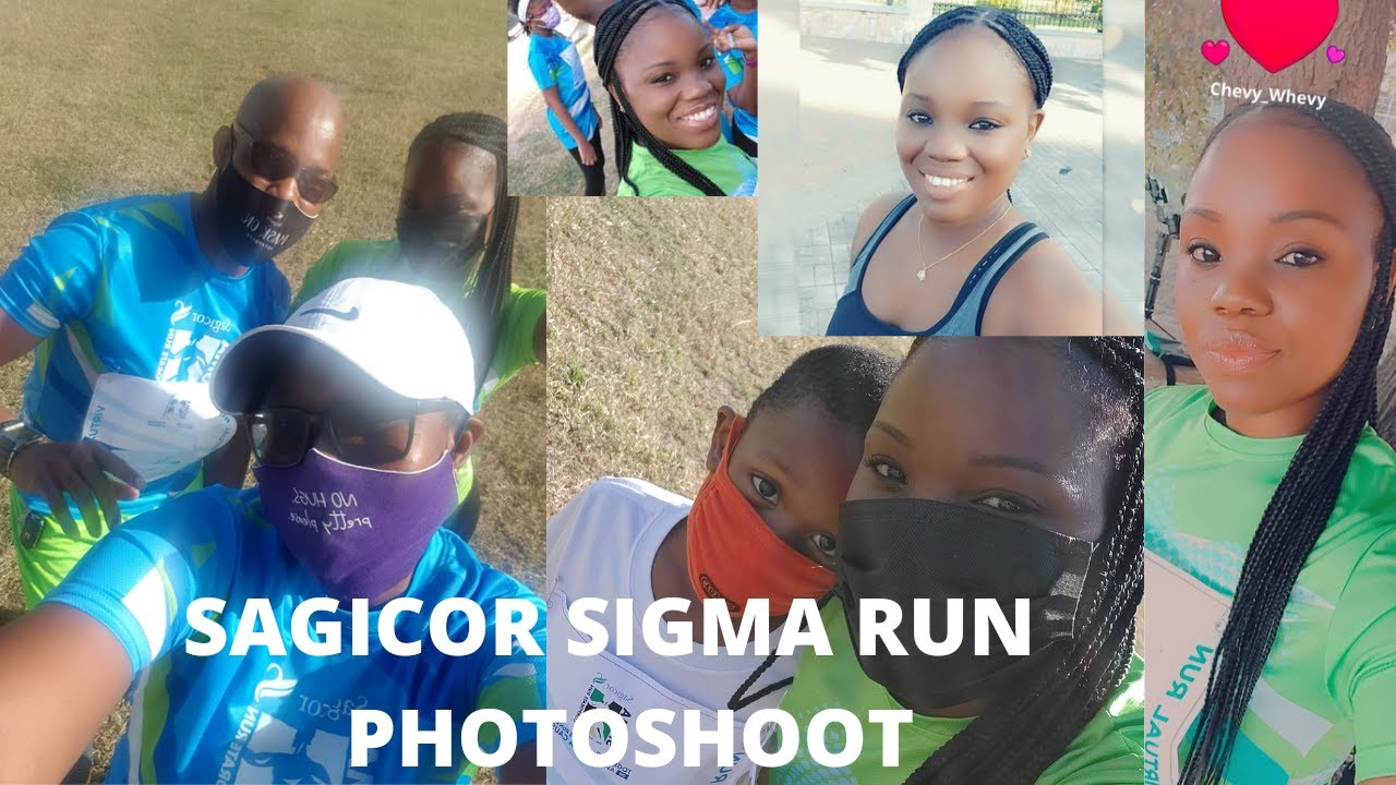 SAGICOR SIGMA 2021 VIRTUAL RUN PHOTOSHOOT - YouTube