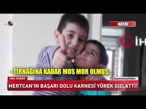 Mertcan'ın başarı dolu karnesi yürek sızlattı!