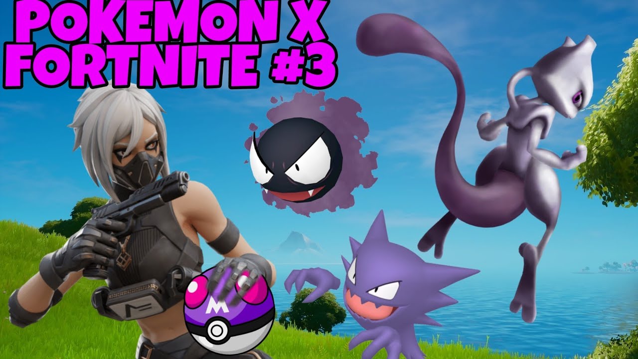 🐱Por fin, MEWTWO ES MIO | Aventura Pokemon #3 FINAL | Fortnite mapa ...