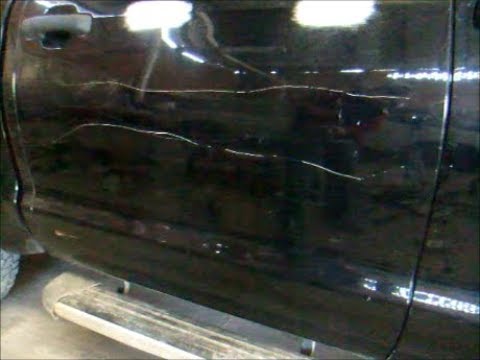 How to repair deep car paint scratches - YouTube