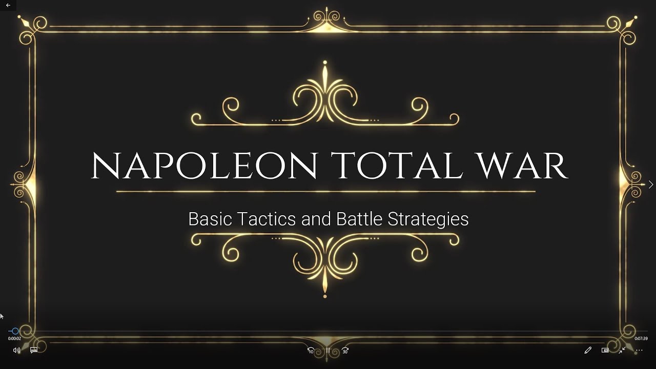 NAPOLEON TOTAL WAR - basic tactics and strategies. Tips on winning ...