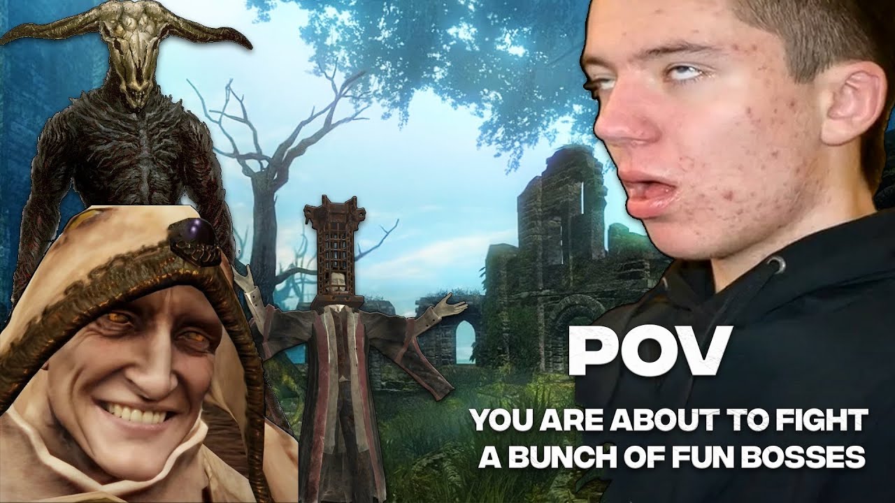 The most Unfun Boss Fight in Every Souls Game - YouTube