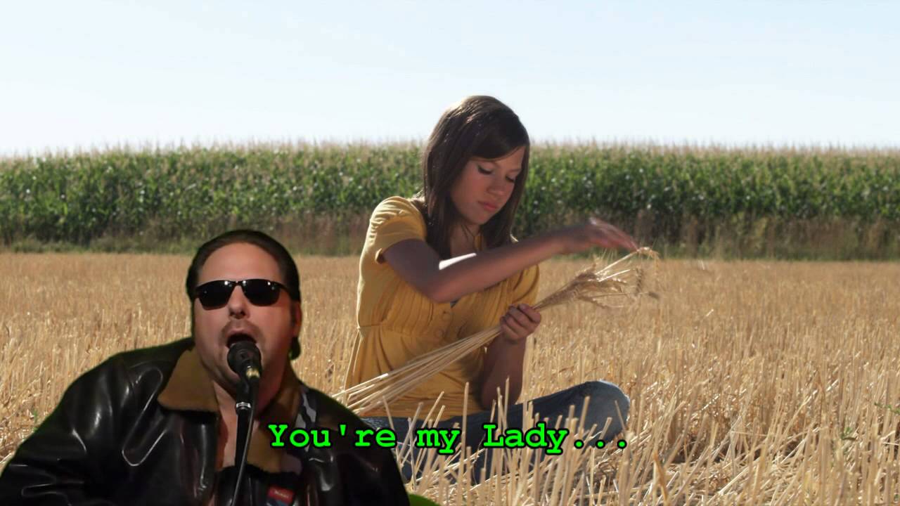 Styx "Lady" cover by Dave O'Toole with lyrics - YouTube