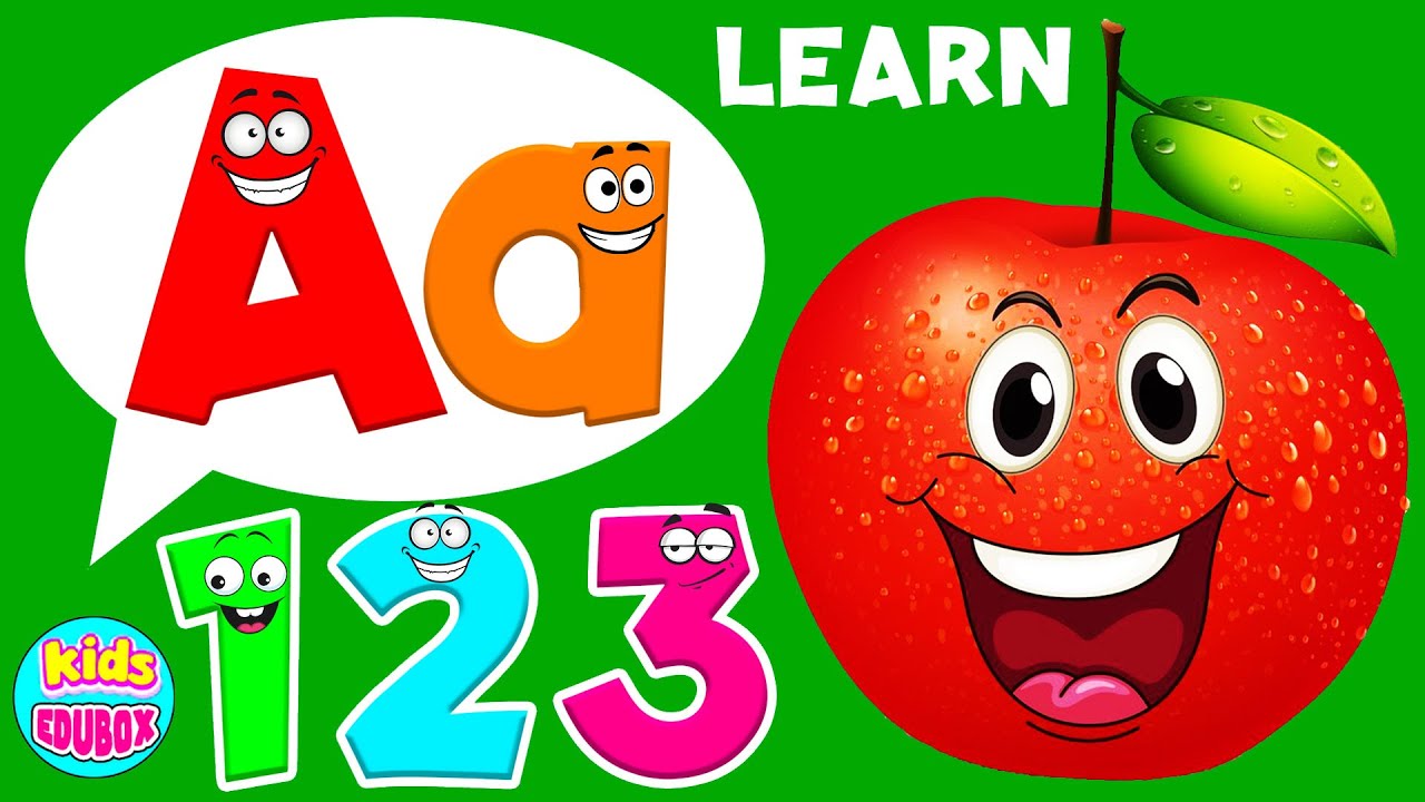 ABC & 123 Learning Videos For Preschool | ABC And One Two Three | ABC ...