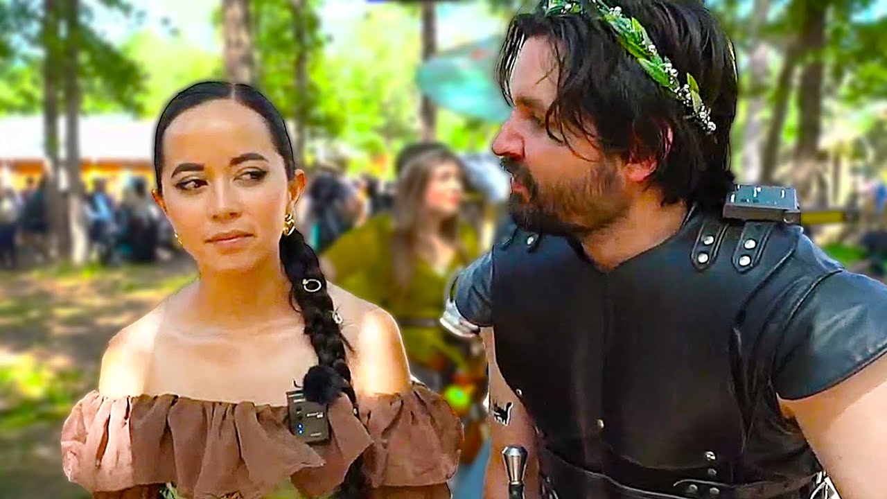 Maya being AWKWARD at the Ren Faire for 9 minutes and 36 seconds - YouTube